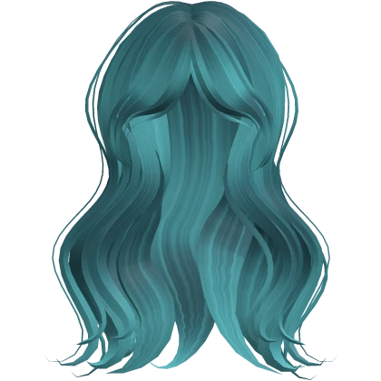 long messy ethereal celestial waves - ocean teal | Roblox Item - Rolimon's