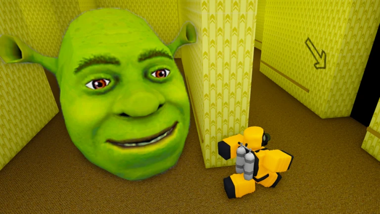 Shrek w Backroomach - Roblox