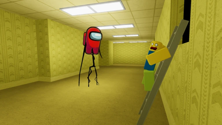 Among Us in the Backrooms | Roblox Game - Rolimon's