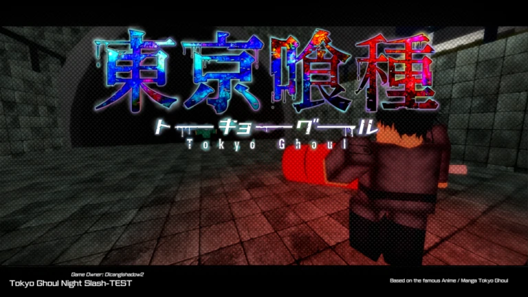 RPG de Ghoul de Tóquio: TESTE de Slash Noturno - Roblox