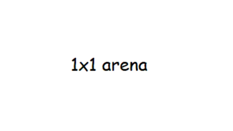 Arena 1X1 - Roblox