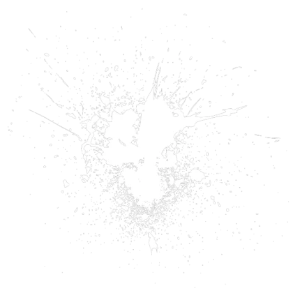 White Paint Splatter