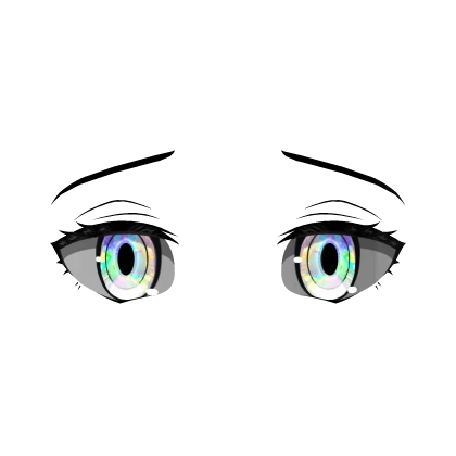 Rainbow Opal Glowing Eyes (3D Face Accessory) | Roblox Item - Rolimon's