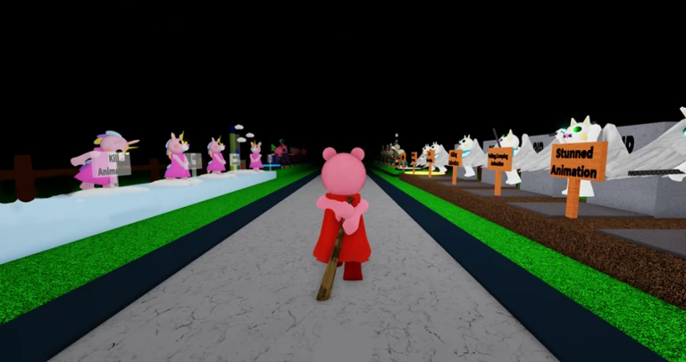 Mostra de personagens personalizados de Piggy [REMAKE] - Roblox
