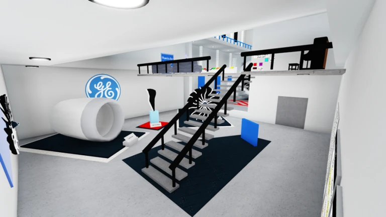 Instalación de prueba de motor General Electric Jet - Roblox