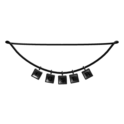 loser necklace | Roblox Item - Rolimon's
