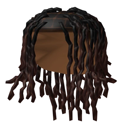 Long Black & Brown Twisty Dread Locs On Shoulders | Roblox Item - Rolimon's