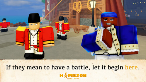Simulador de Hamilton [ACTUALIZACIÓN DE LA BATALLA] - Roblox