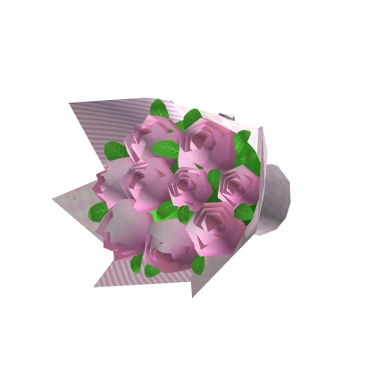 Holdable Rose Bouquet - Pink | Roblox Item - Rolimon's