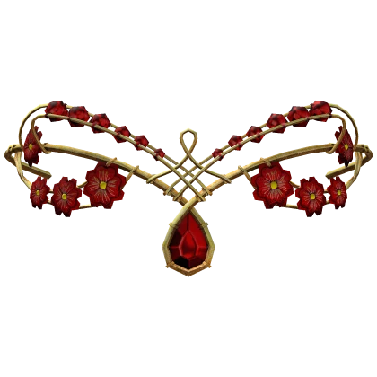 Ruby Flowers Tiara | Roblox Item - Rolimon's