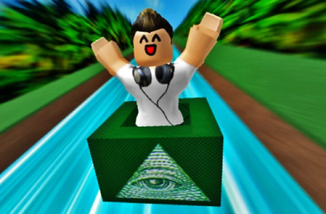 DESLIZE 999,999 MILHAS EM UMA CAIXA OBBY! - Roblox