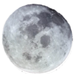 Hyper realistic Moon