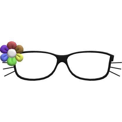 Dandy's World Flowers Petal Dandy Cute Glasses - Roblox