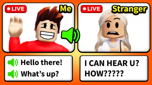 ️ Ro-meet: Bicara dengan Orang Asing - Roblox