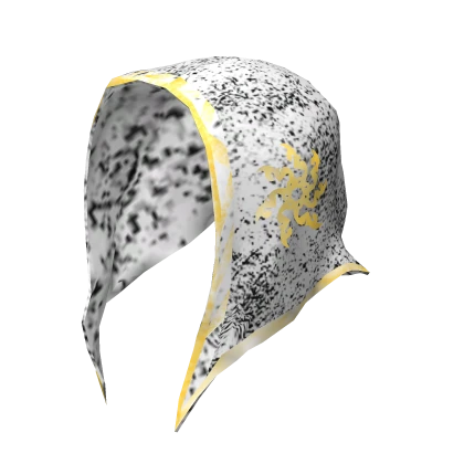 Gaian Sorcerer Distressed Rune Hood (Gold) | Roblox Item - Rolimon's