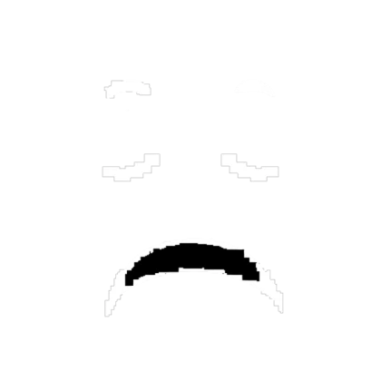 frowning corrupted sleepy inverted winning smile