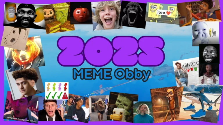 💔2025 MEME RECAP OBBY 😭 ️[Calendar Chart Obby]🥀 | Roblox Game - Rolimon's