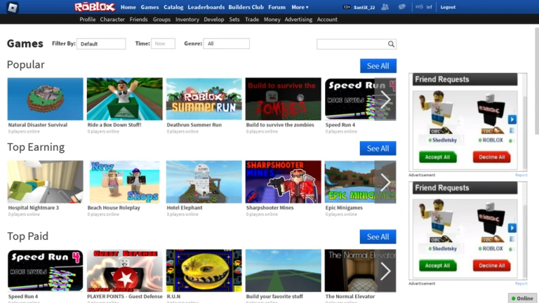 Llegando a 2014 - Roblox