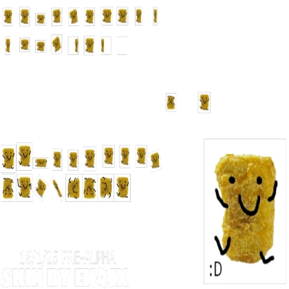 Chicken Nugget skin SNES mayonaisio
