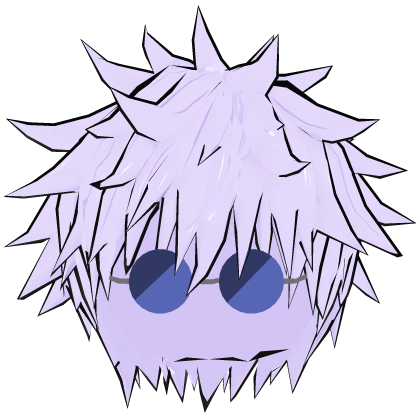 Rambut Gojo - Roblox