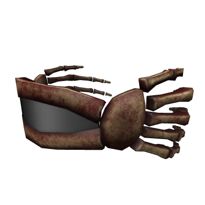 Skeleton visor [Rust brown] | Roblox Item - Rolimon's