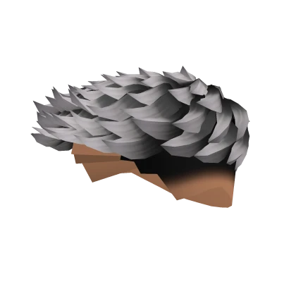 Fluffy Hair Messy Fringe White Highlights | Roblox Item - Rolimon's