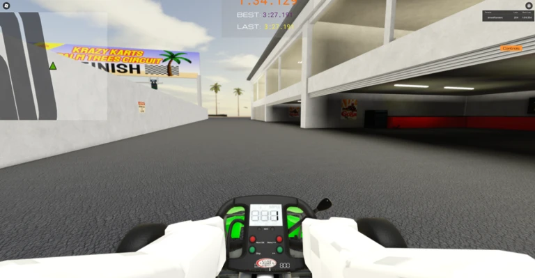 IR A CARRERAS DE KARTS - Roblox