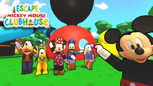Entkomme Mickey Mouse Clubhouse Obby - Roblox