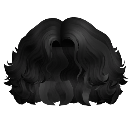 Wind Blown Shoulder Length Waves In Black Roblox