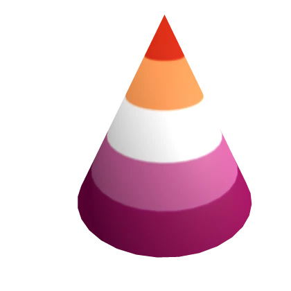 WLW Pride Party Hat | Roblox Item - Rolimon's