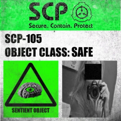 SCP-105 Label