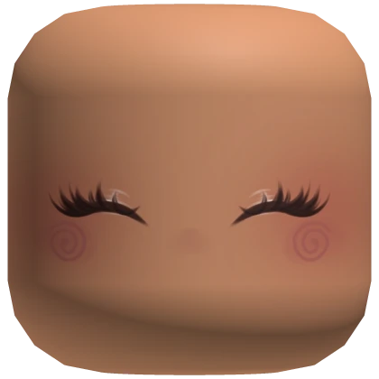Swirly Kawaii Face (Tan) | Roblox Item - Rolimon's