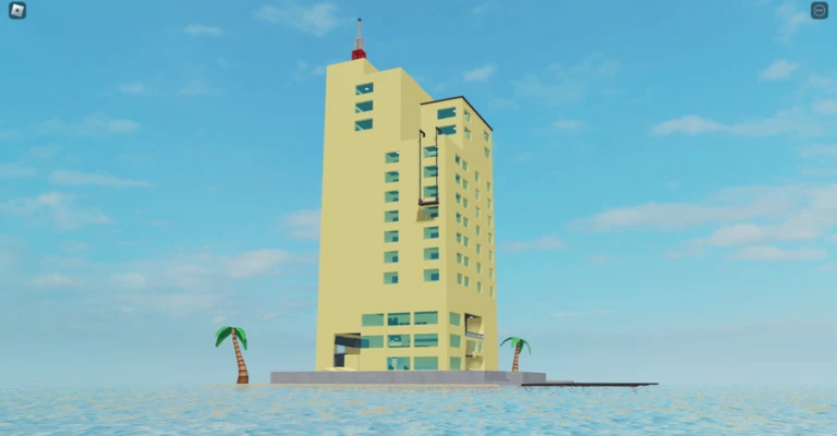 Explode the hotel - Roblox