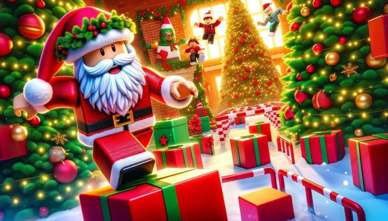 Obby de Natal - Roblox