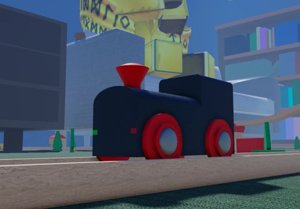 Trenes de madera - Roblox