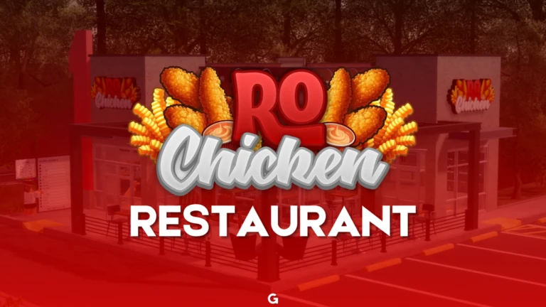 {DRIVE-THRU!} Restaurante de Frango Ro - Roblox