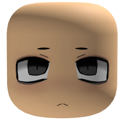 Anxious Shy Face - Light | Roblox Item - Rolimon's
