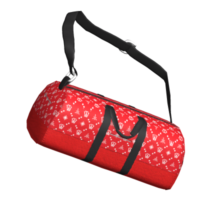 rote Designer-Duffel-Tasche – Roblox