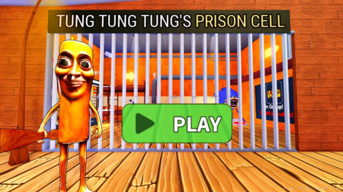 TUNG TUNG TUNG SAHUR PRISON RUN! (Obby) - Roblox