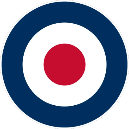 RAF roundel type D (white rim)
