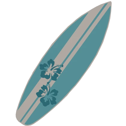 [🌸] Summer Hawaii Surfboard | Blue | Roblox Item - Rolimon's