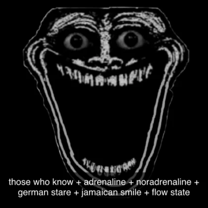 troll face those who know
