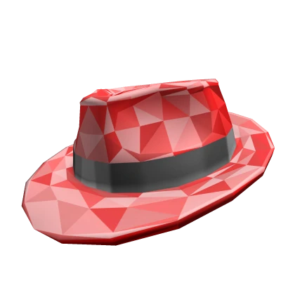 [⌛] Red Sparkle Fedora | Roblox Item - Rolimon's