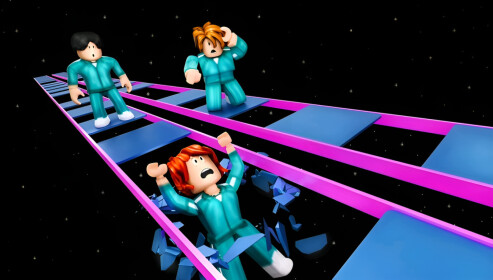 Impossible Glass Bridge (Squid Game) | Free The 6th Annual Bloxy Award And bloxy cola — Roblox ...