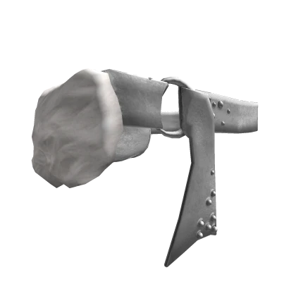 GOA Rabbit Pelt Fur Belt Silver | Roblox Item - Rolimon's