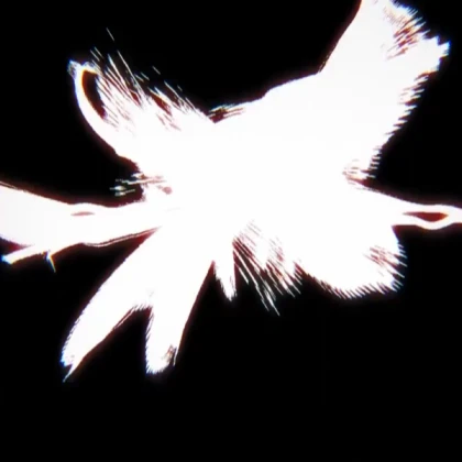 Black Flash Impact Frame 32