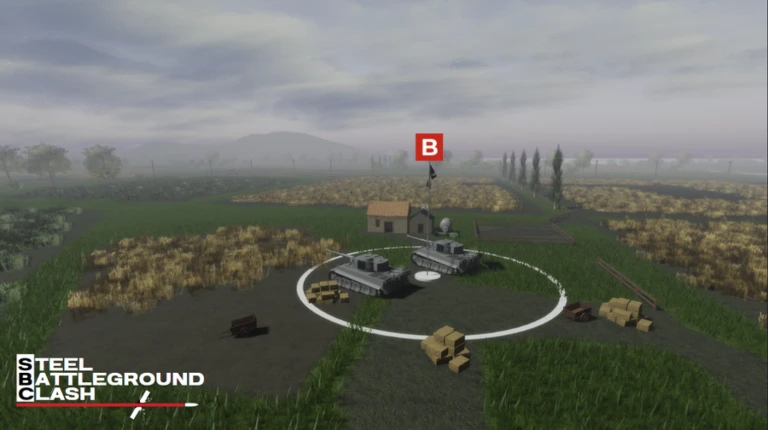 Conflito de Campos de Batalha de Aço - Roblox