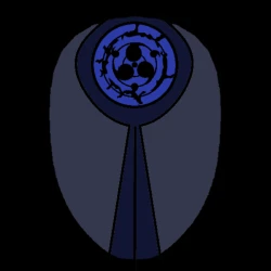 Blue Rinnesharingan mask