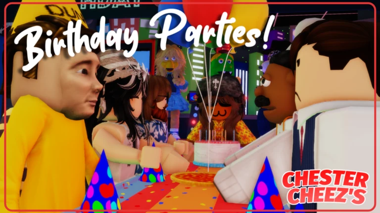 ️체스터 치즈의 피자 롤플레이! - Roblox