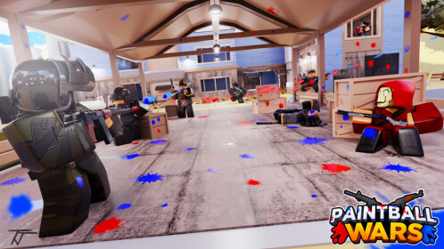 Wojny paintballowe! - Roblox